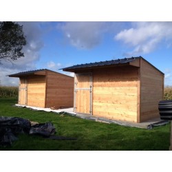 Abris, boxes, bois traité classe 4