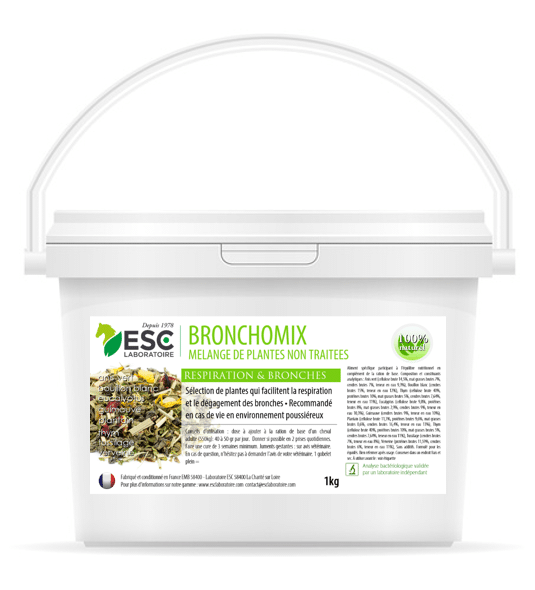 Bronchomix – Respiration cheval – Mélange de plantes